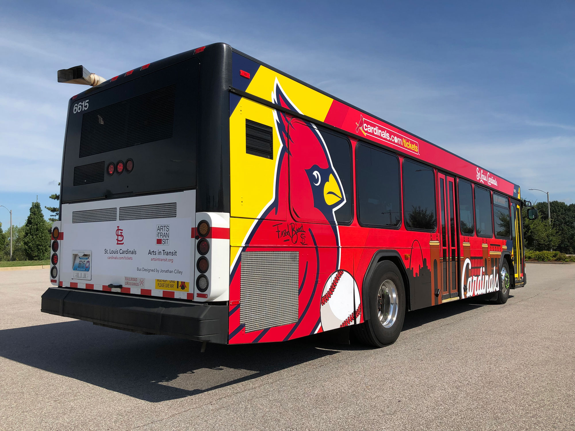 cilley360.com | Cardinals Art Bus